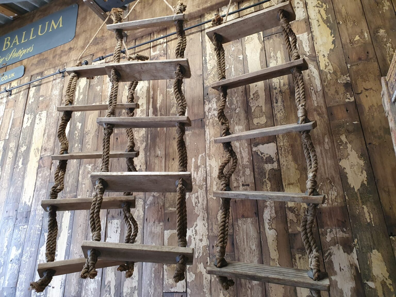 Vintage Nautical Rope Ladders