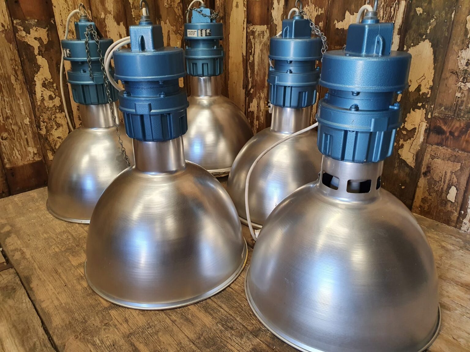 Blue High Bay Industrial Lights