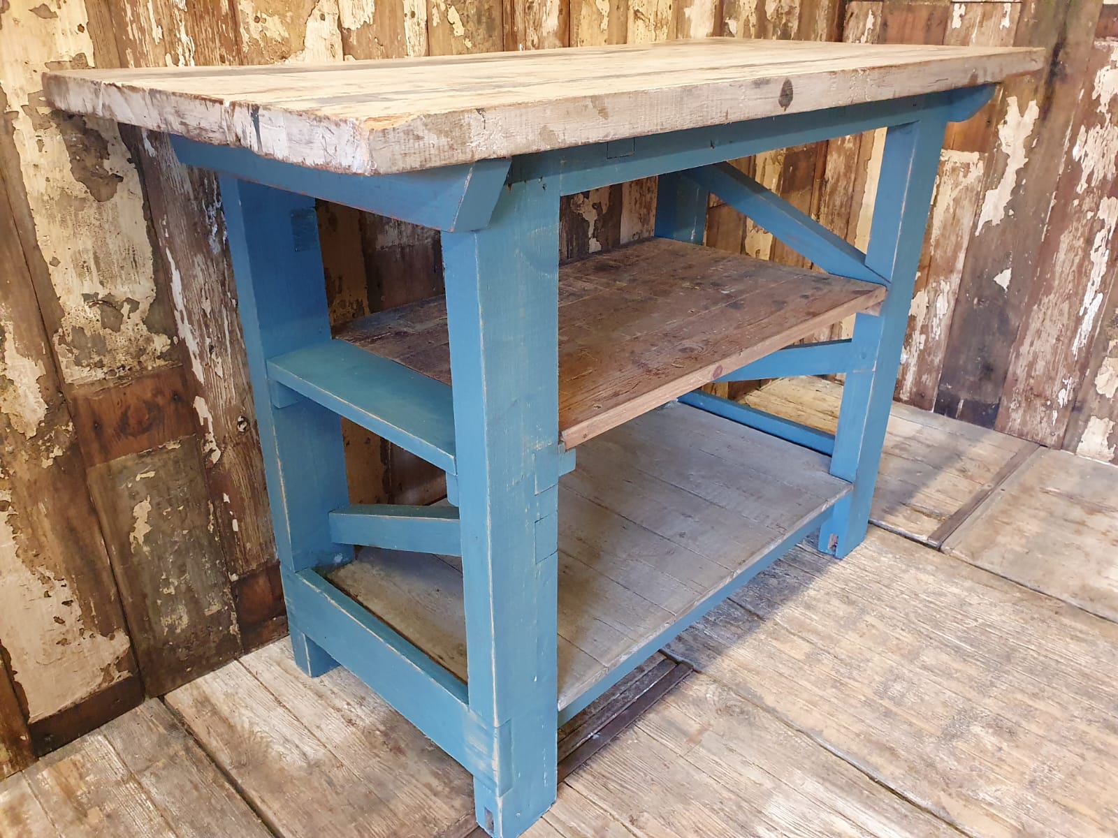 Painted Workbench