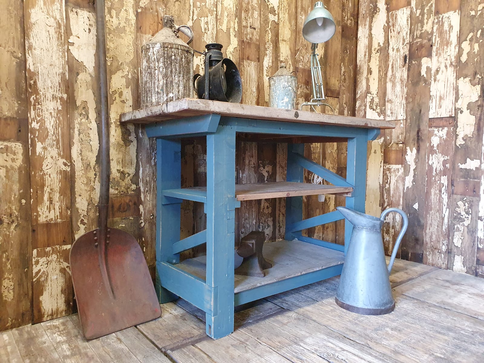 Painted Workbench
