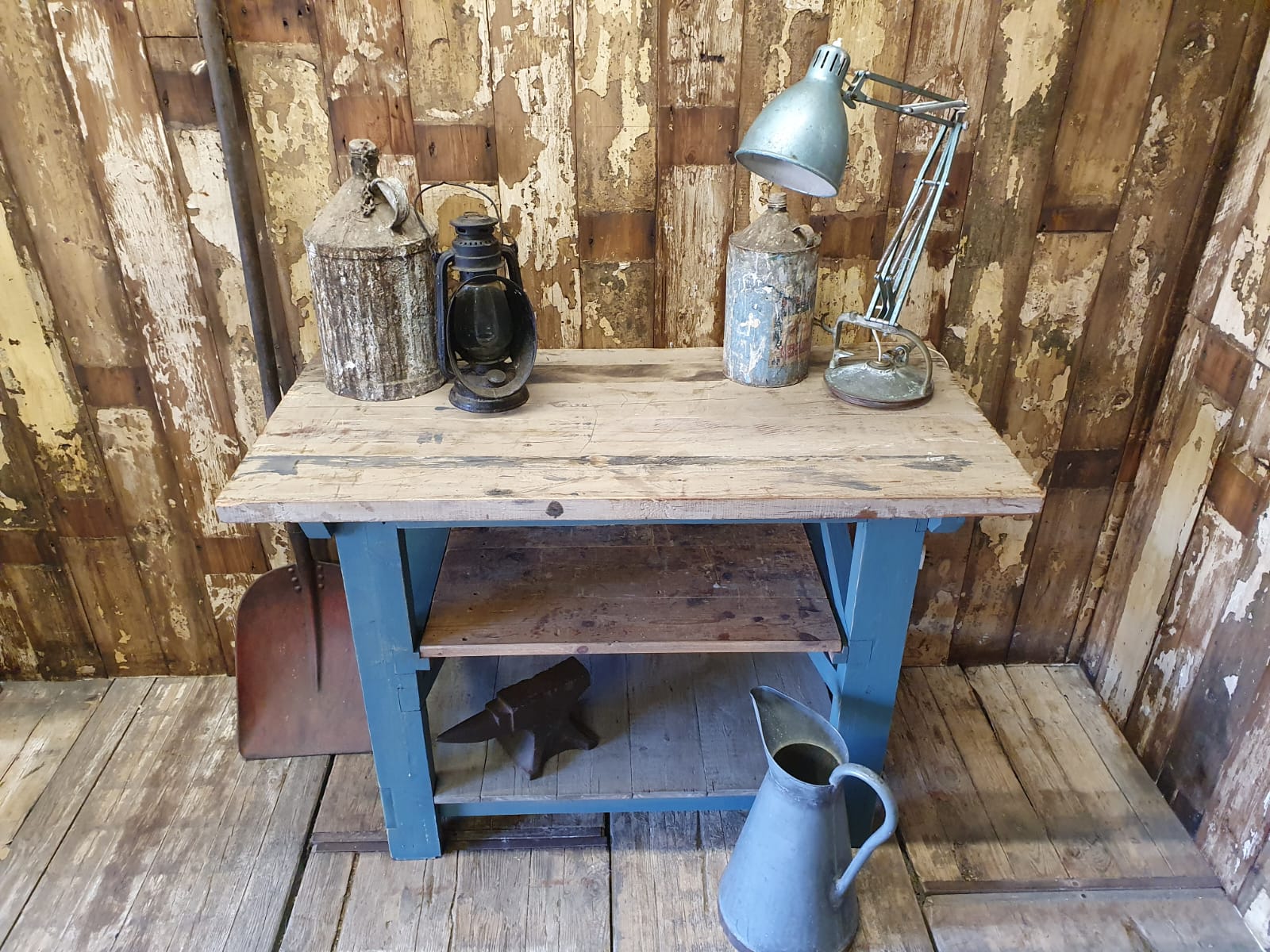 Painted Workbench