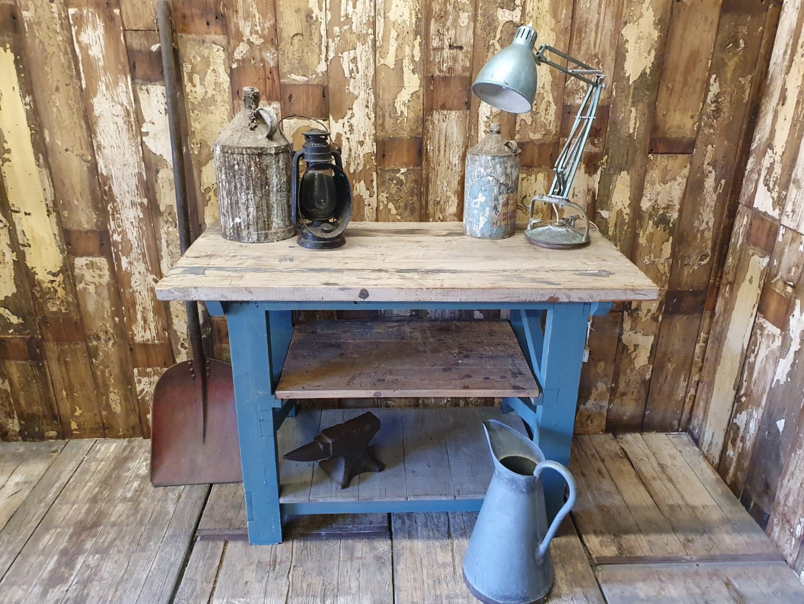 Painted Workbench