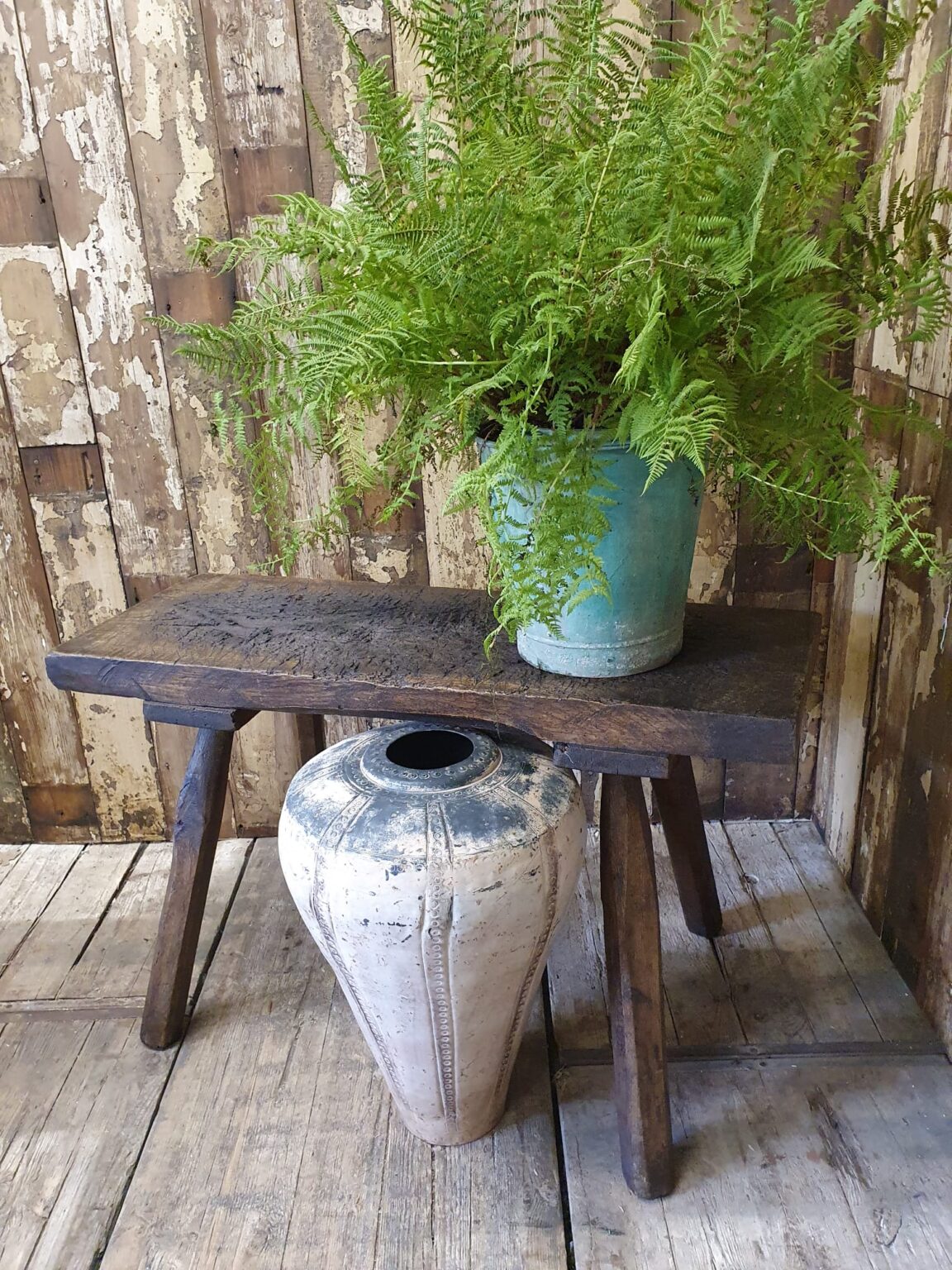 Antique Pig Bench