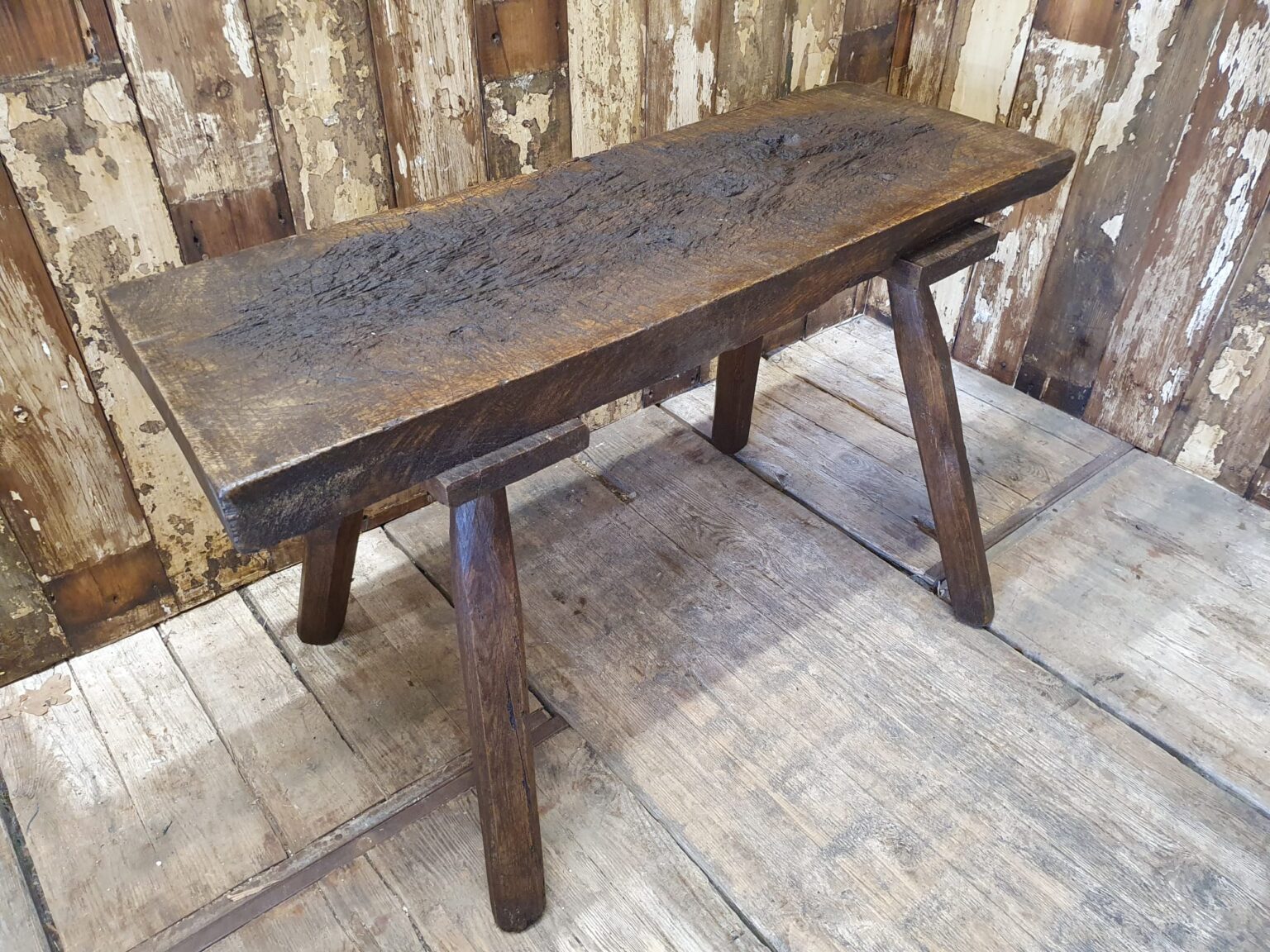 Antique Pig Bench