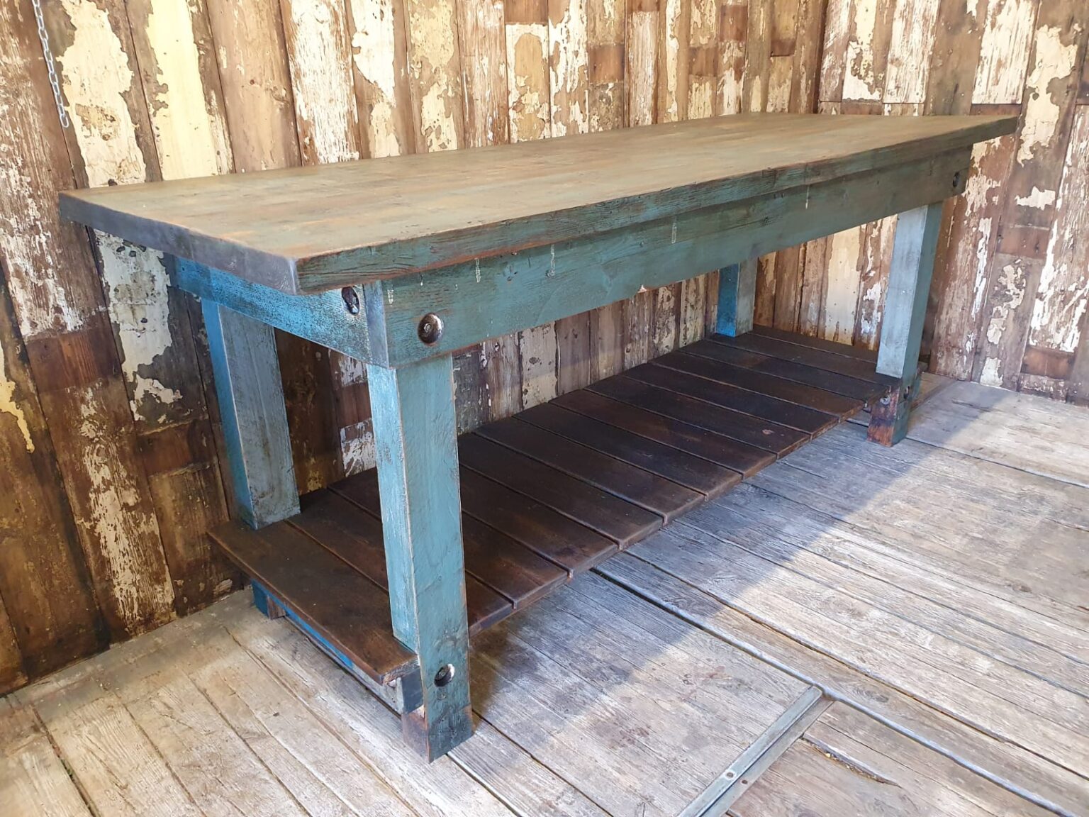 Painted Workbench