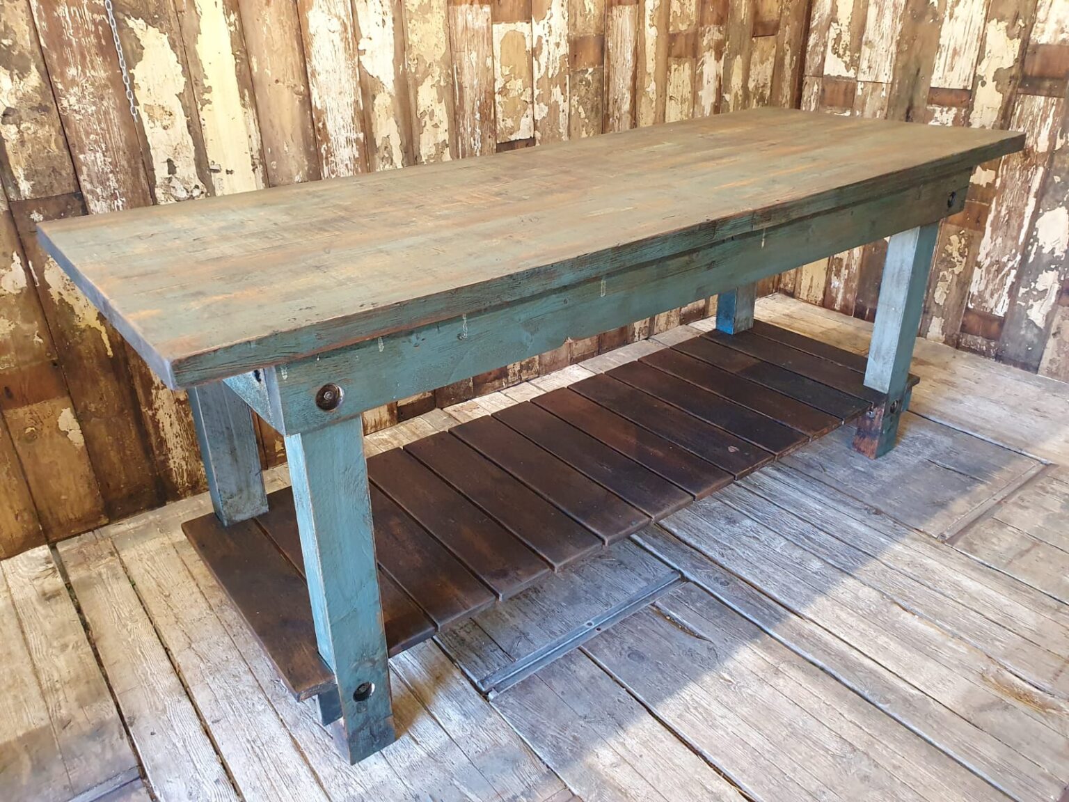 Painted Workbench