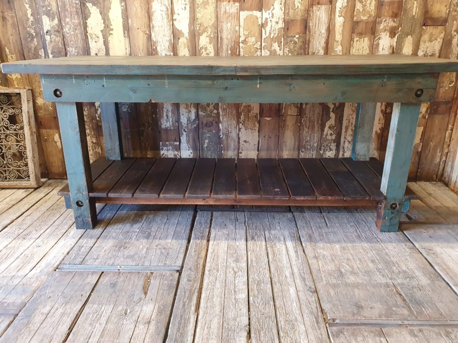 Painted Workbench